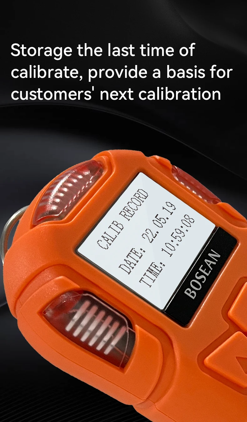 Bosean ATEX Ammonia NH3 Oxygen Gas Detector - 4 Gas Monitoring