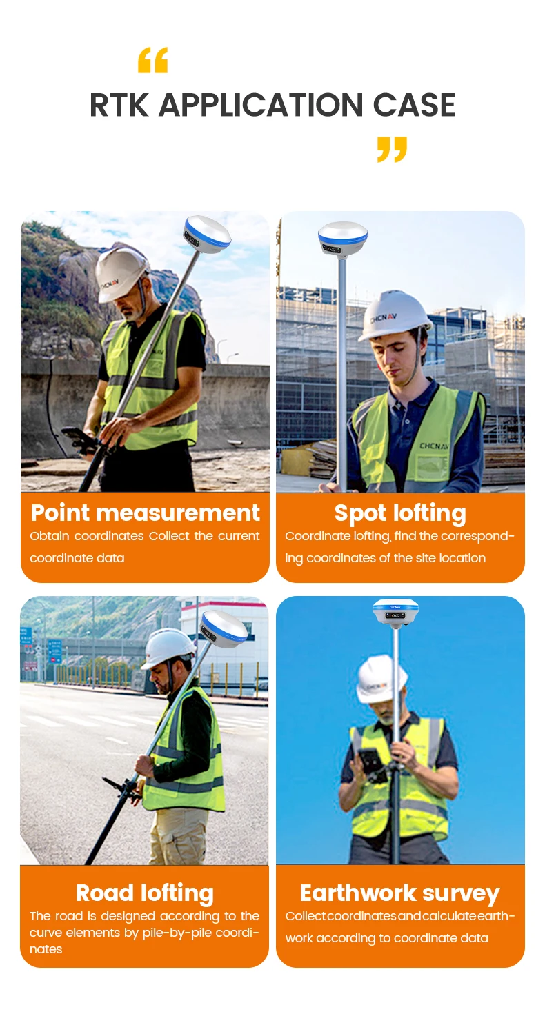 Low Price Chcnav Gnss Rtk I83+/i73+/t9 Base And Rover Cheap Gps Receiver Land Survey Machine ...