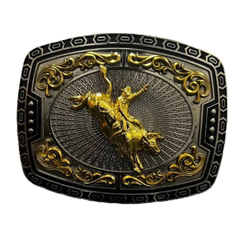 Texas State Map Flag Large Huge Rodeo Western Gold Tone Belt Buckle ...