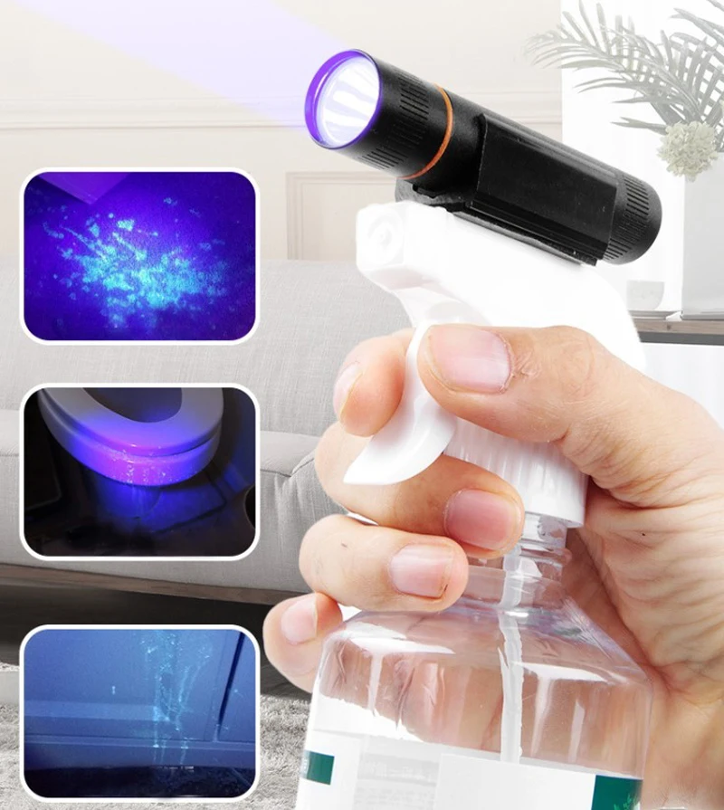 Portable Aa Battery Powered Mini 365nm Ultraviolet Lights Portable Mini ...