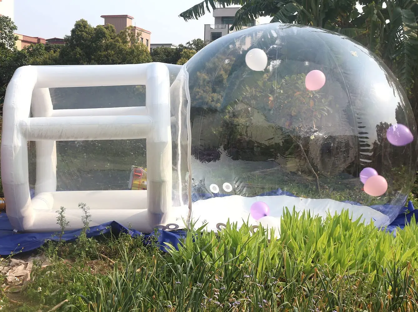 PVC Inflatable Bubble House Transparent for Outdoor Camping Wedding ...