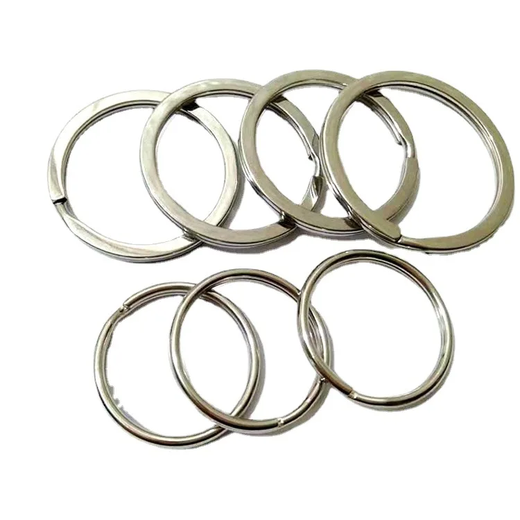 Hot Sale Stainless Steel For Keychains Fashion Metal Keyring Polished ...