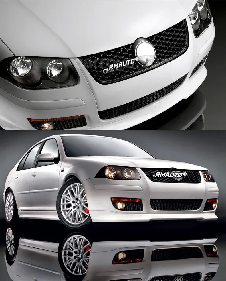 For VW BORA Grill Car Front Bumper Grill Honeycomb Racing Grill Body ...