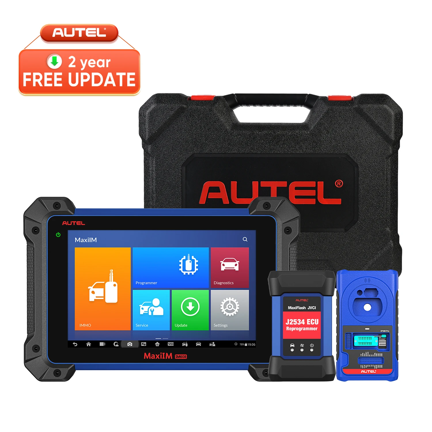 Autel Maxiim Im608 Pro Obd2 Ecu Oe Level Diagnostics Scanner Key Fob ...