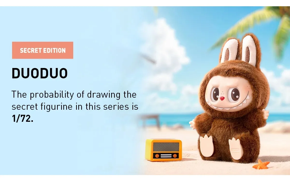 Original Labubu Blind Box Mystery Figures - Cute Plush Toys