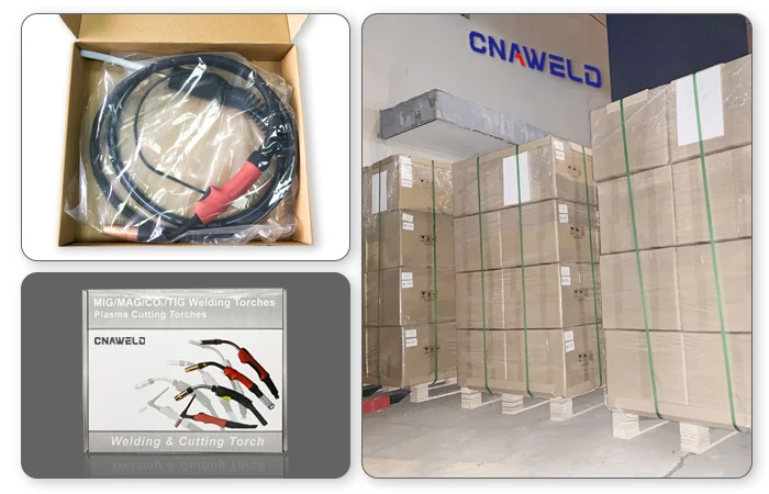 Euro Type 40kd Mig Welding Torch Mb40 Welding Gun With Euro Connector ...