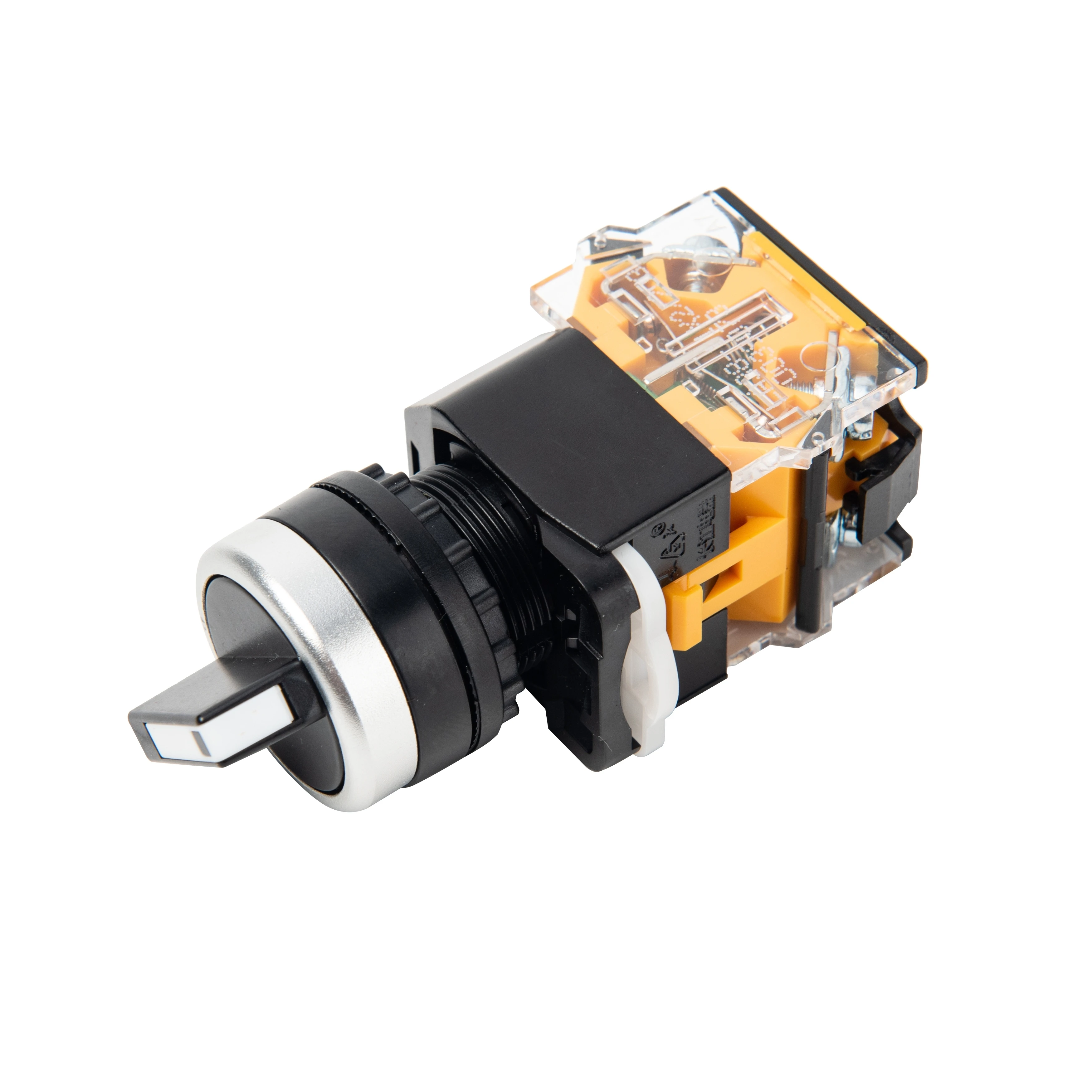 22mm Waterproof Push Button Rotary Selector 2 Position Low Voltage Push ...