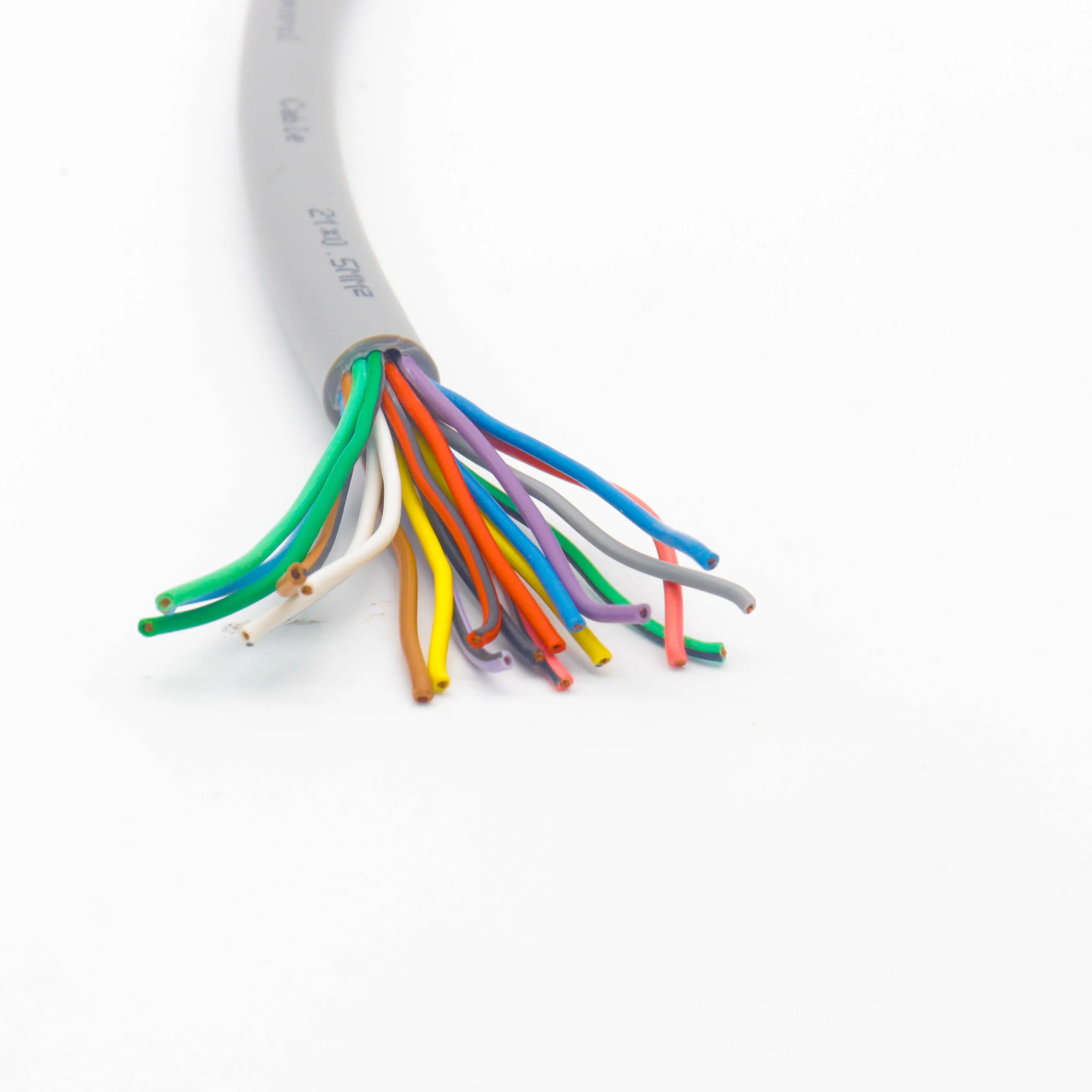 Flexible Robot Cable YSLY Mutli Conductor Control cable 25x0.75mm for ...