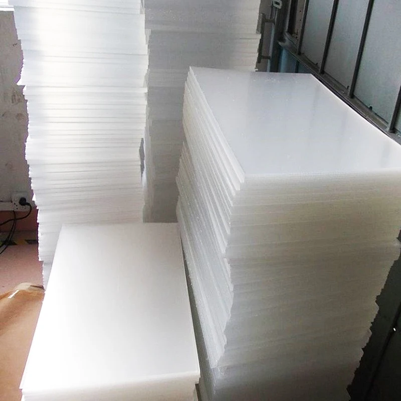 Large size sublimation acrylic sheet One sided white sub acrylic blanks ...
