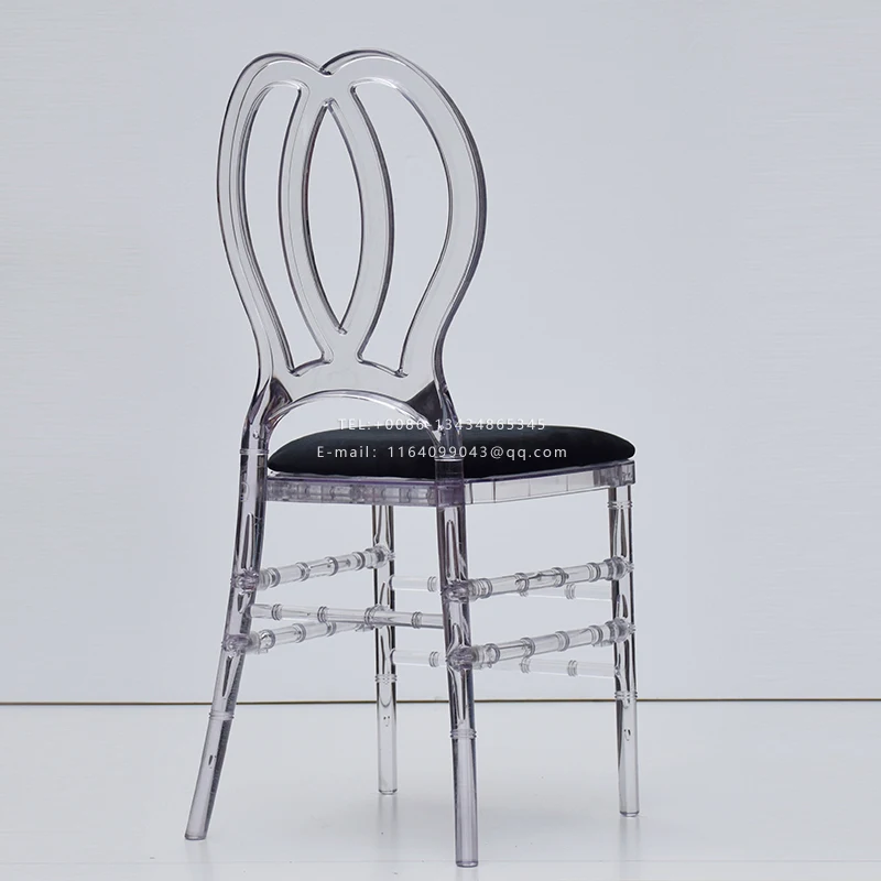 Wholesale New Crystal Resin Chiavari Chairs Transparent Clear Tiffany ...