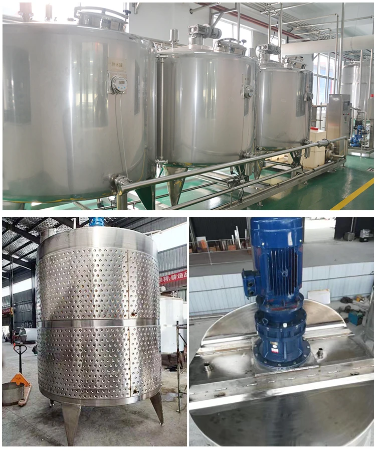 Large Stainless Steel Liquid Detergent Blending 500l Perfume Making ...