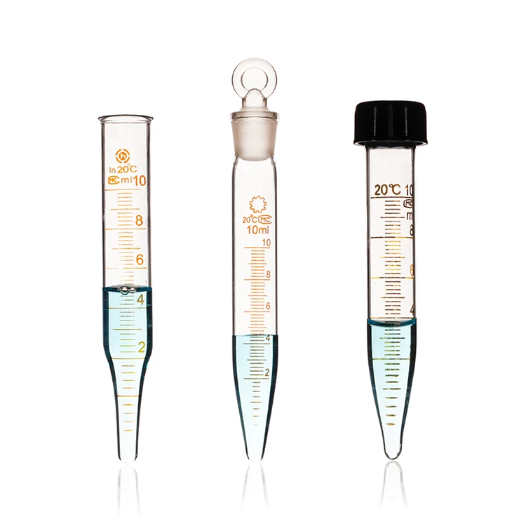 Loikaw Laboratory Centrifuge Tube Graduated Conical Bottom High Boro 3. ...