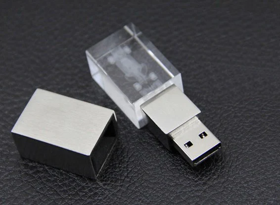 Custom 2gb 4gb 8gb 32gb 64gb 128gb Crystal Usb Flash Drive Memory Usb ...