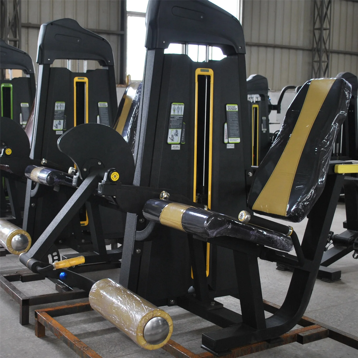 Commercial Strength Seated Leg Extension Machine Body Building ...