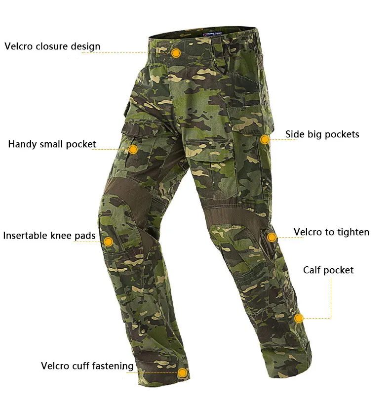 GAF Customized Waterproof Camouflage Tactical Clothes Shirt and Pants ...