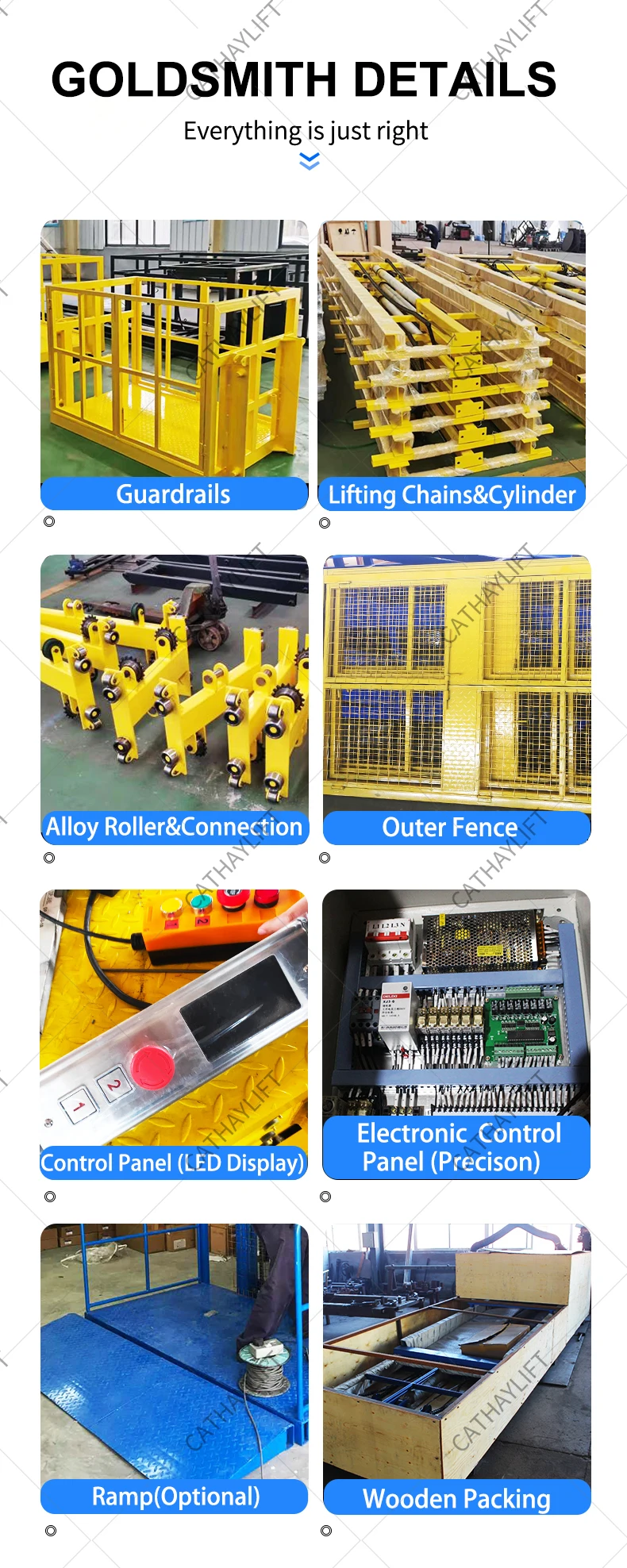 Mini Hydraulic Elevator Lifting Vertical Lift Platform Goods Lifting ...