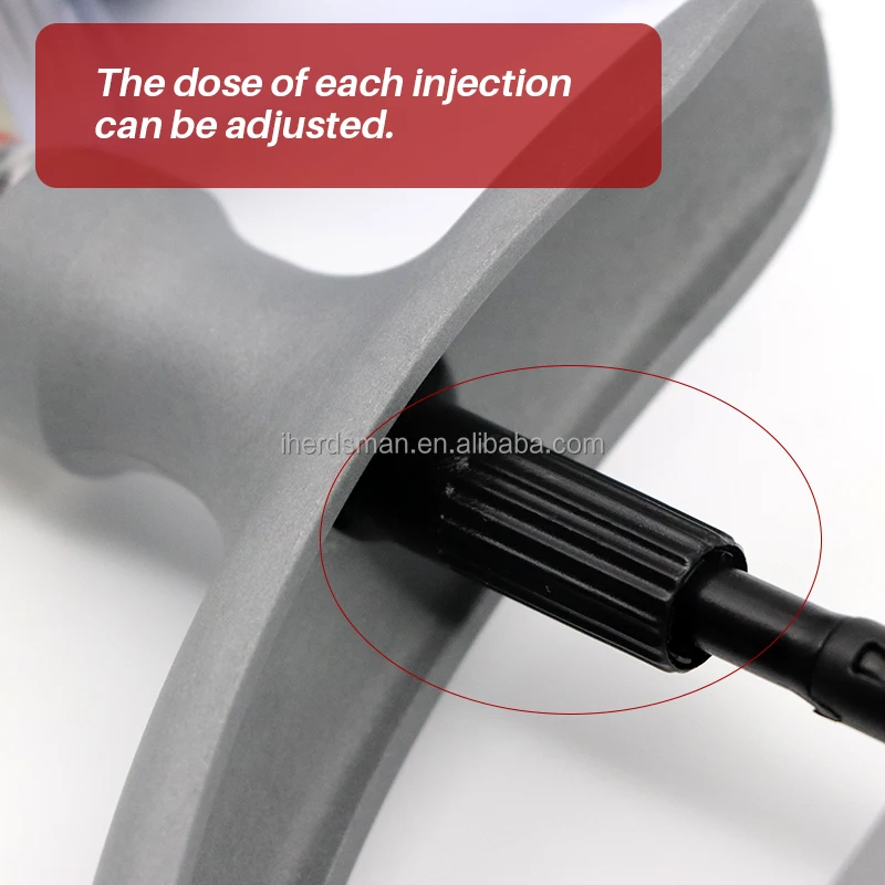 2ml/5ml Automatic Veterinary Syringes Plastic Continuous Vaccine ...