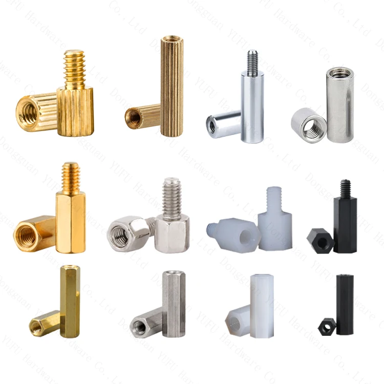 Pcb Spacer Support Lock-in Support Nylon 6.6 5m 7m Female Hex Threaded ...