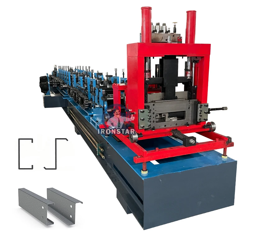 purlin Metal Stud And Track Drywall Profile U Profile Making Equipment C Channel Roll Former Z ...