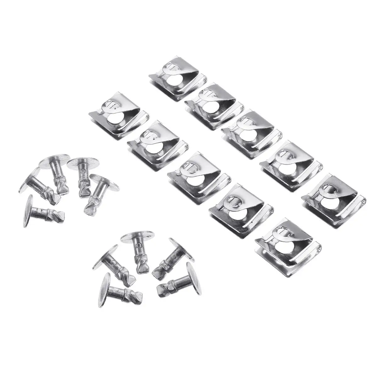 10 Set Car Under Engine Cover Kit Screw Body Clips Full Set For Audi A6 ...