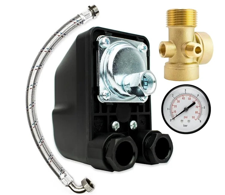 5-Way Brass Pump Connector Autoclave 1inch Raccordo a 5 Vie Per ...