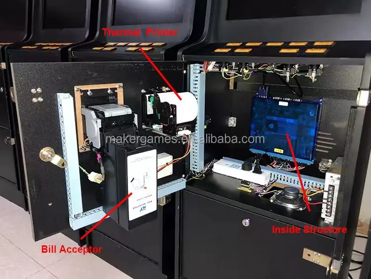 Ali Baba Plus Vertical Monitor Games Boards Kit Skill Game Machine For ...