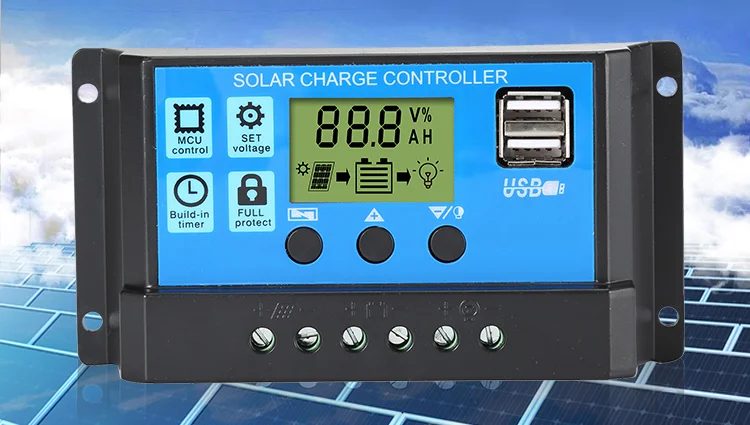 Demuda Auto Solar Regulator Pwm Solar Charger Controllers Intelligent ...