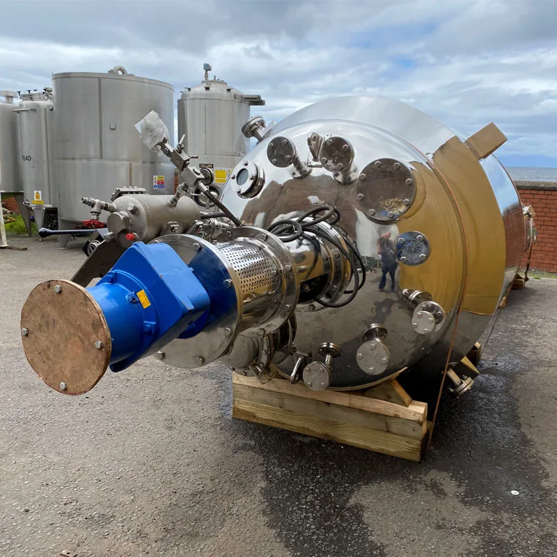 Fully Automated Stirred Tank Sulfuric Acid 5m3 Batch Reactor Ptfe ...