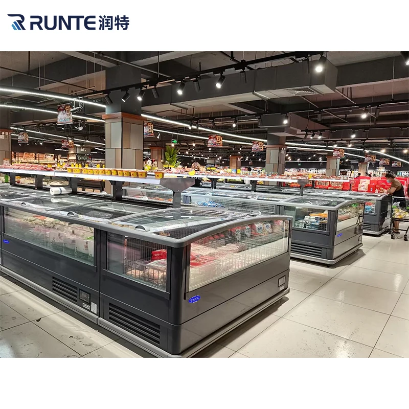 Supermarket Freezer Container - Efficient Frozen Food Storage