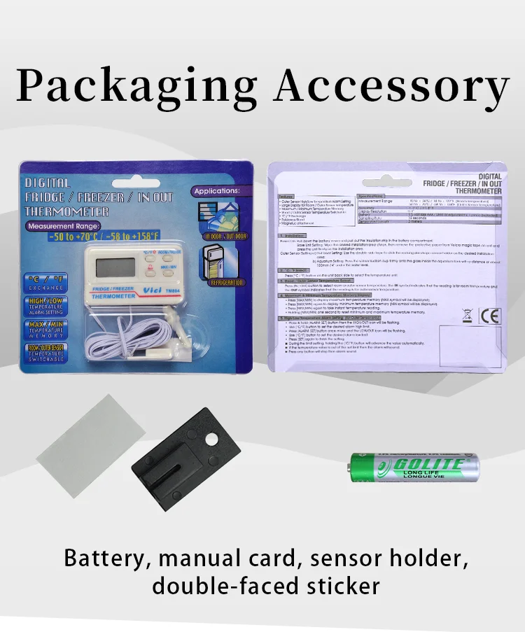 TM804 LCD congelador refrigerador nevera termómetro Digital| Alibaba.com