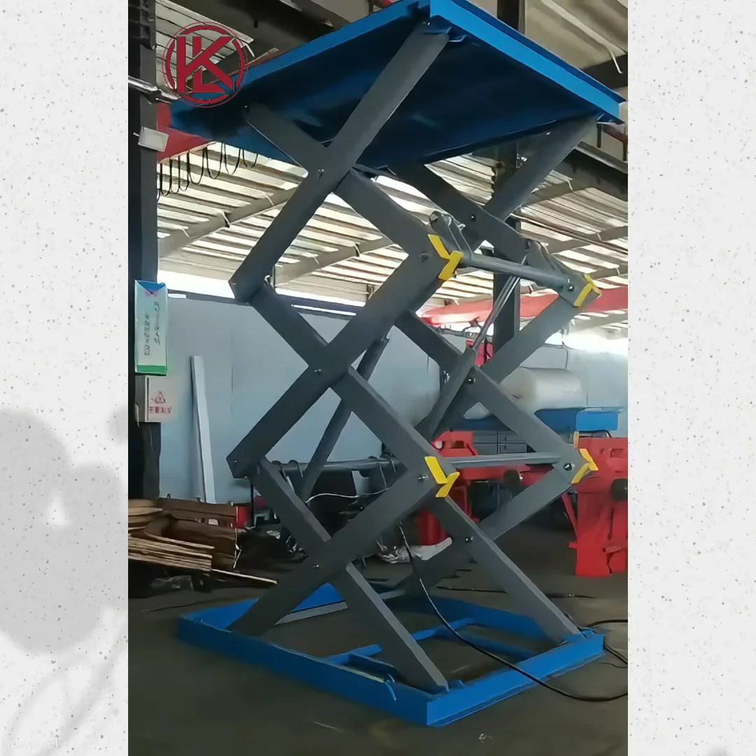 Stationary Scissor Lift Elevator Table For Factory Warehouse Loading ...