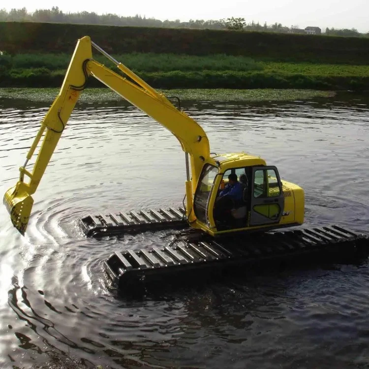 Chinese Diesel Amphibious Excavator Floating Machine| Alibaba.com