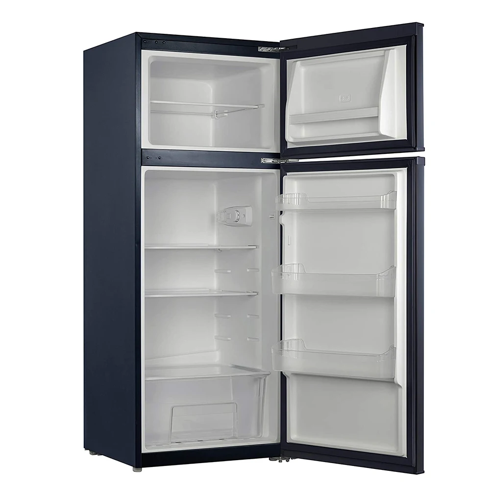 212L Double Door Stainless Steel Fridges Household Home Frigo ...