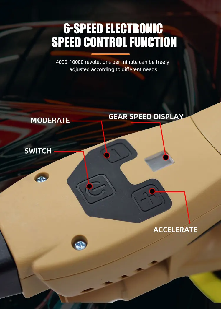 400W Dual Action Grinder - Efficient Metal & Wood Sanding