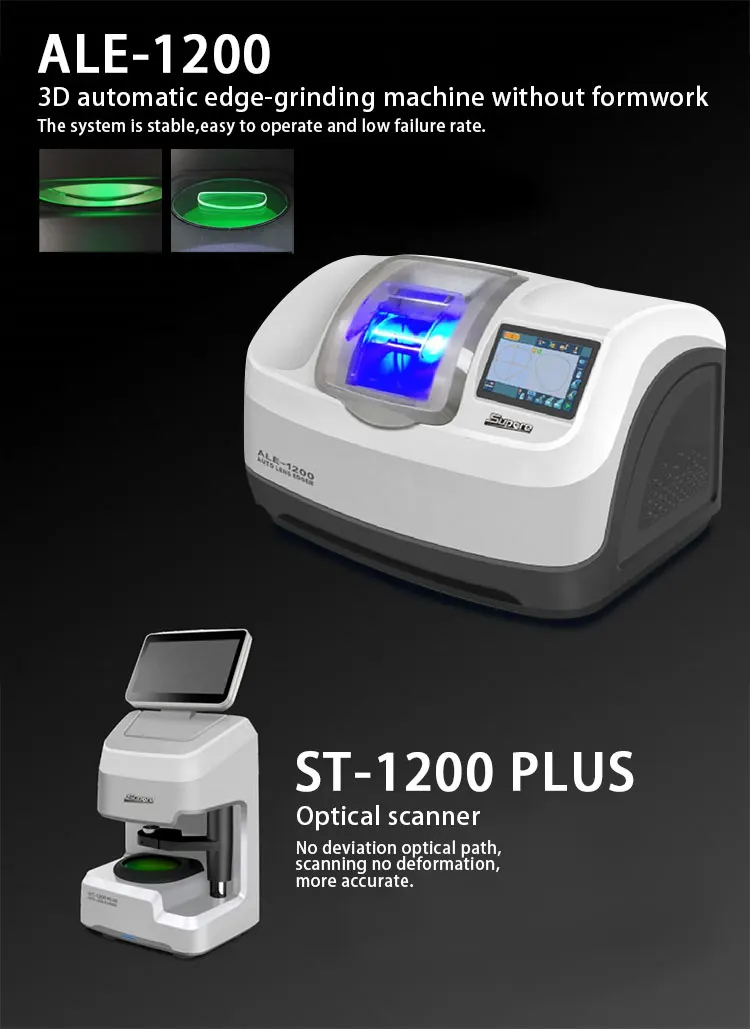 Ale-1200+st-1200 Plus Optical Hot Selling Patternless Lens Edger - Buy ...