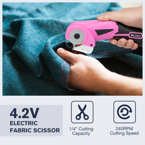 Cordless Electric Scissors - Precision Fabric Cutting