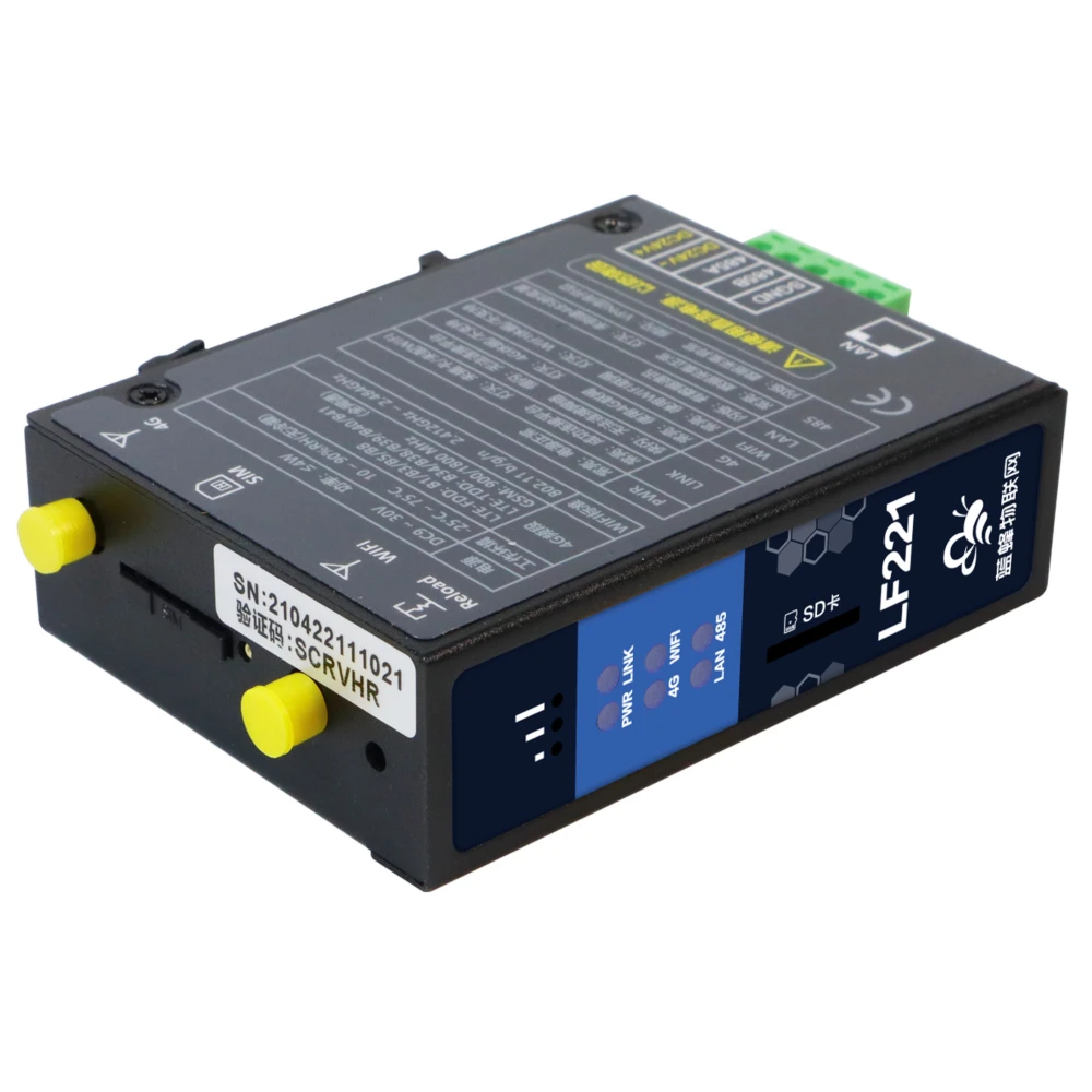 Bluebee MQTT edge computing Gateway WIFI Networking Global Universal ...