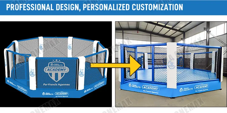 ONEMAX MMA UFC Octagon Cage - Customized Size & Logo