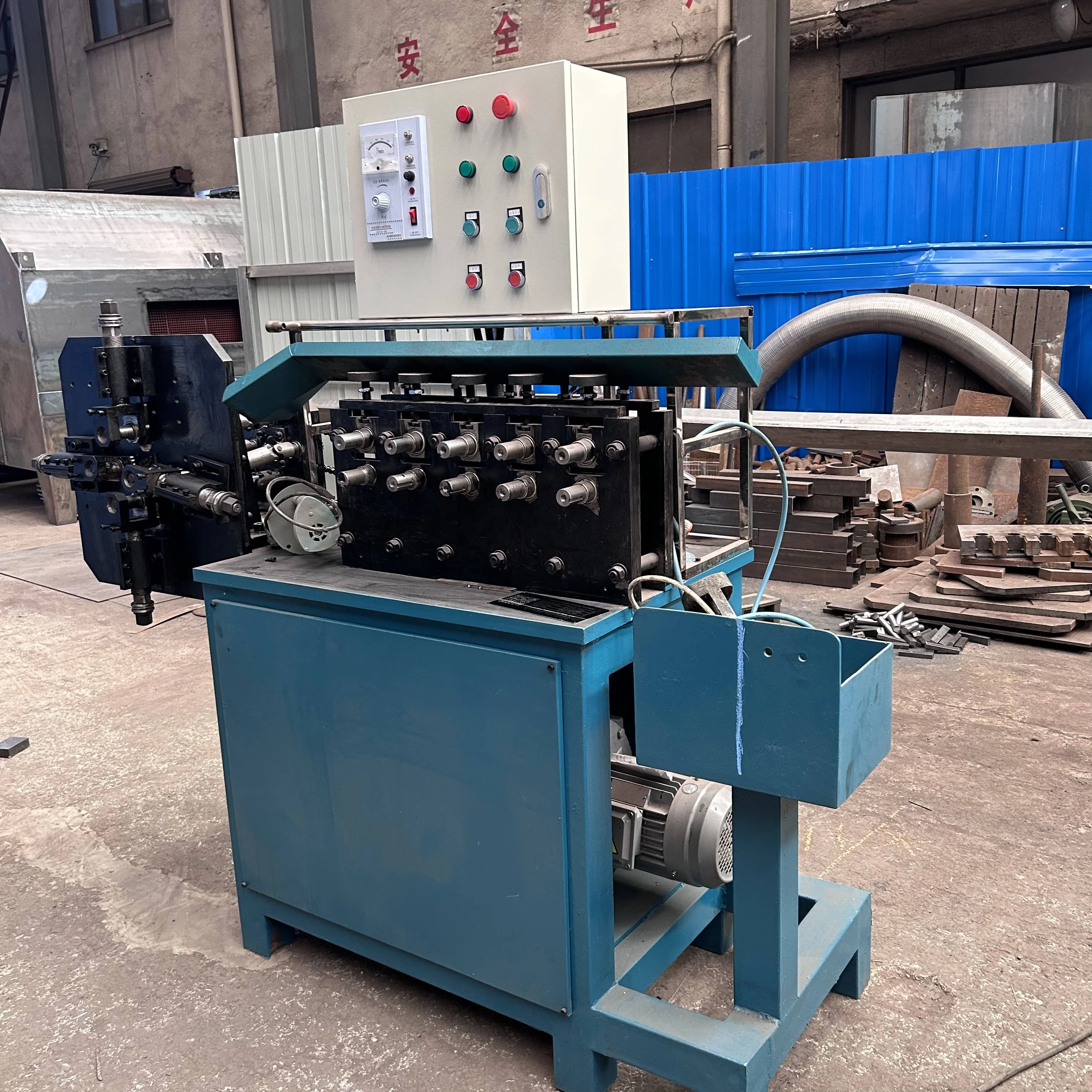 Flexible Metal Interlock Hose Forming Making Machine With Counter Meter ...