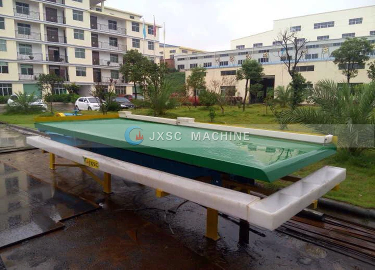 High Recovery Rate Shaker Table Gold Dust Separating Machine Pure Gold ...