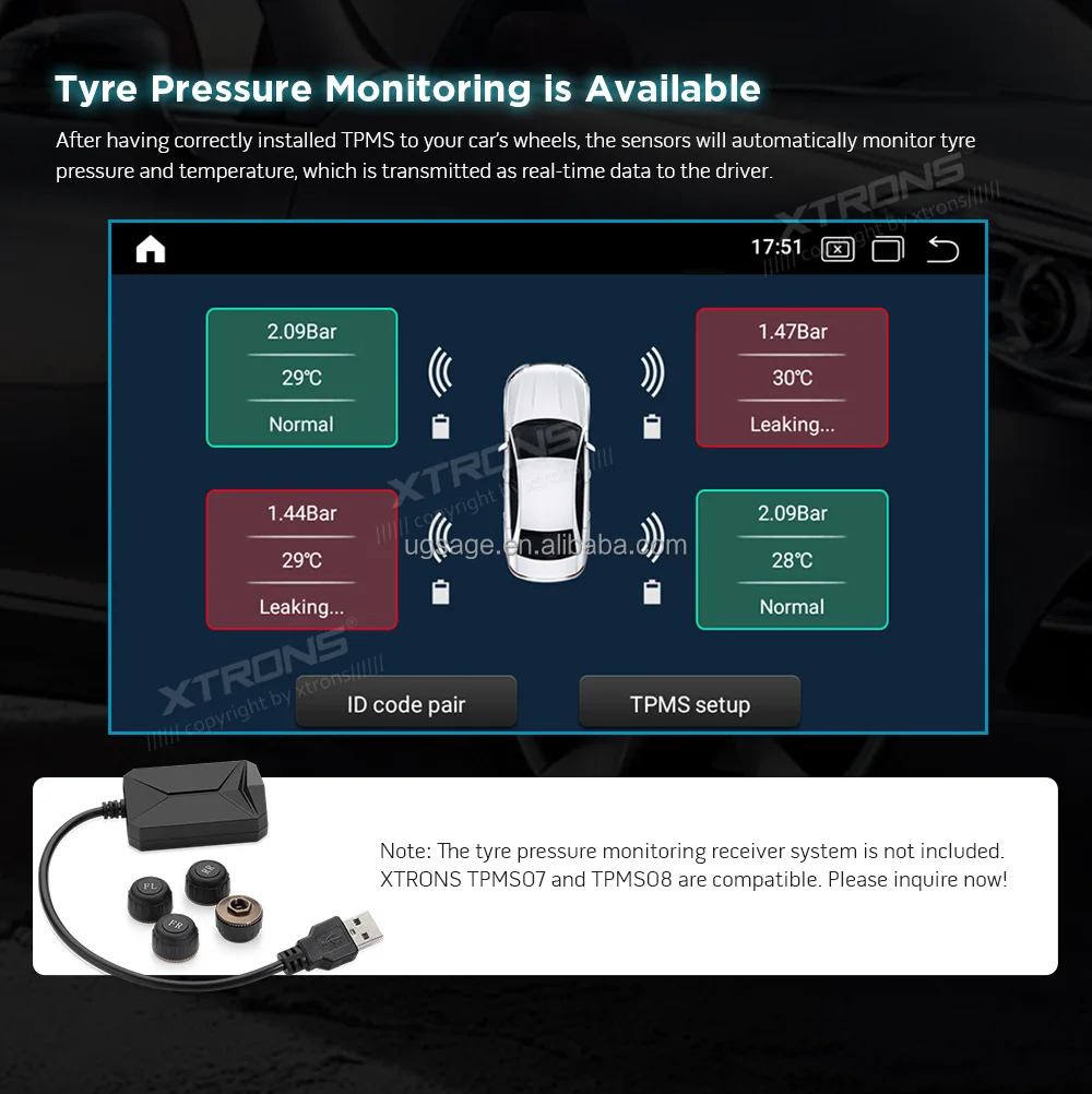 Xtrons 9" Car Radio Android 12 For Mercedes-benz Ml Gl Class W166 X166 ...