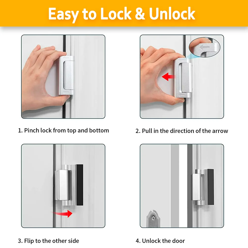 High Security Door Reinforcement Lock Withstand Huge Thrust Door Lock ...