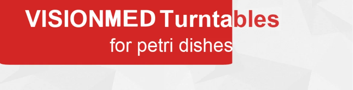 VISIONMED Petri Dish Turntable - Manual Inoculating Tool