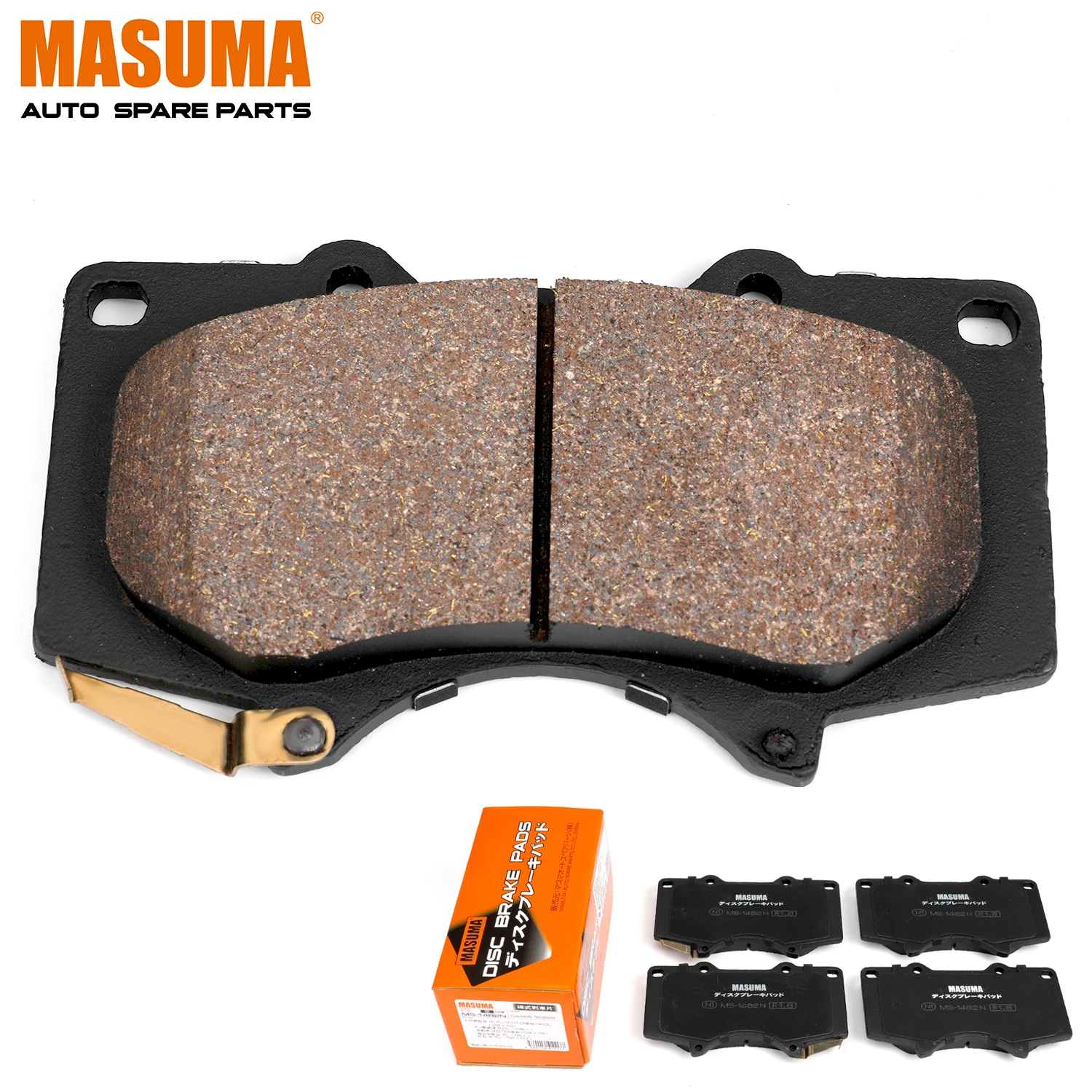 Ms-1482x Auto Spare Parts Automotive Brake System Brake Pad Ay040-ty074 ...