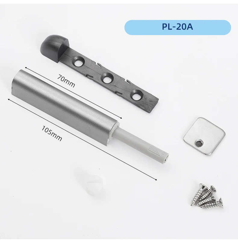 Plastic Push To Open System Cabinet Latch Magnetic Catcher Door Closer ...