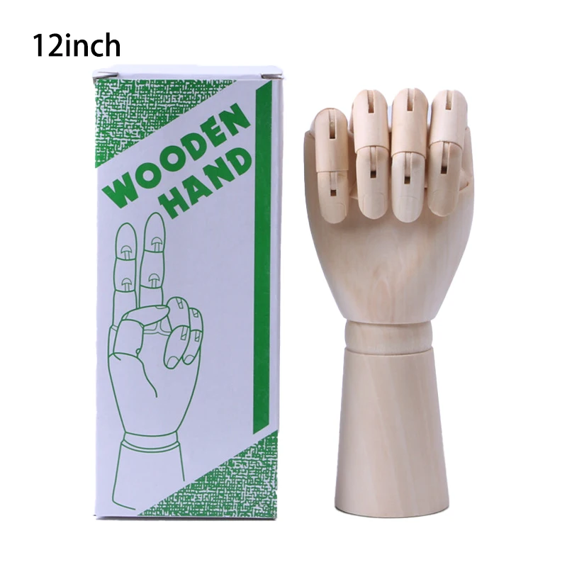 Soild Wooden Mannequin Wooden Hand Model Left Hand Right Hand ...