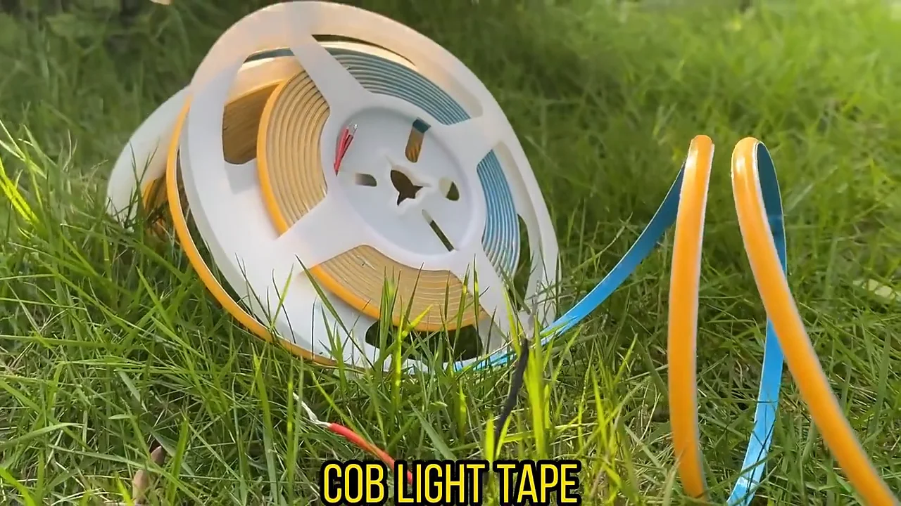 4mm Narrow Cob Strip Light Dc 5v 12v 24v Dot-free Decorative Mood Light ...