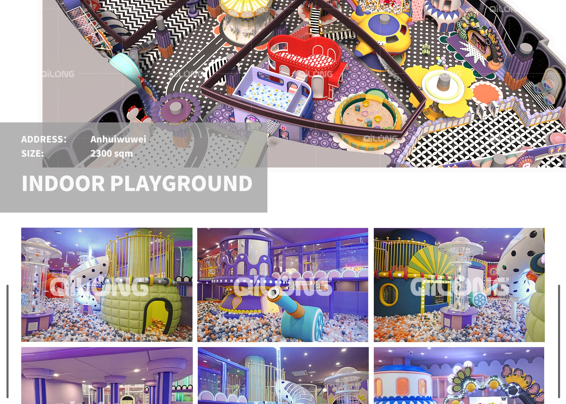 Qilong Children Play Equipment Maze Game Soft Indoor Play Equipment Kid ...