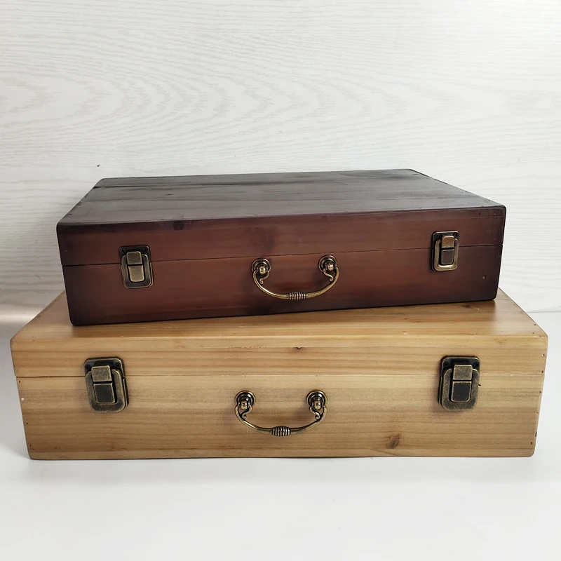 Unfinished Wood Boxes With Lids Wooden Boxes With Lids Pine Wood Gift ...