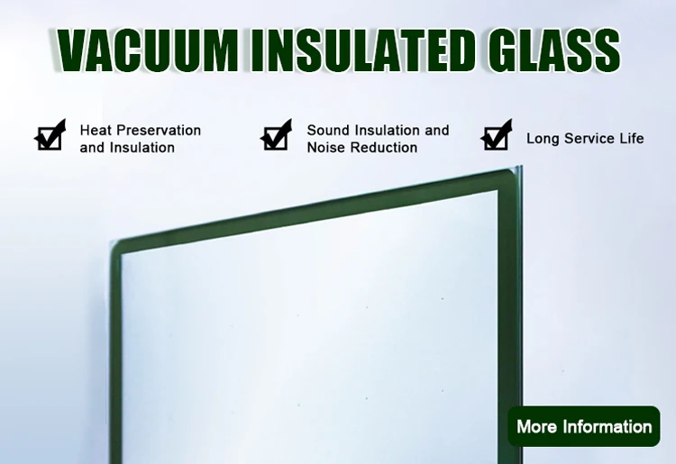 Thermal Insulation House Low-E Tempered Vig Vacuum Glass